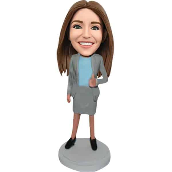 Custom Office Bobbleheads HR coworker – Bbobbler