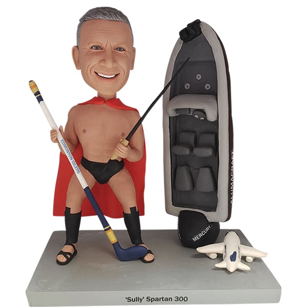 Bobblehead Custom with boat – Bbobbler