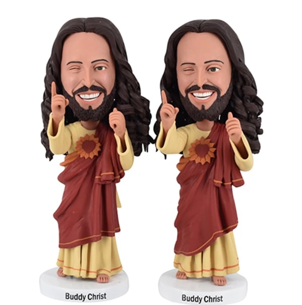 Buddy Christ bobblehead from Photo Jesus – Bbobbler